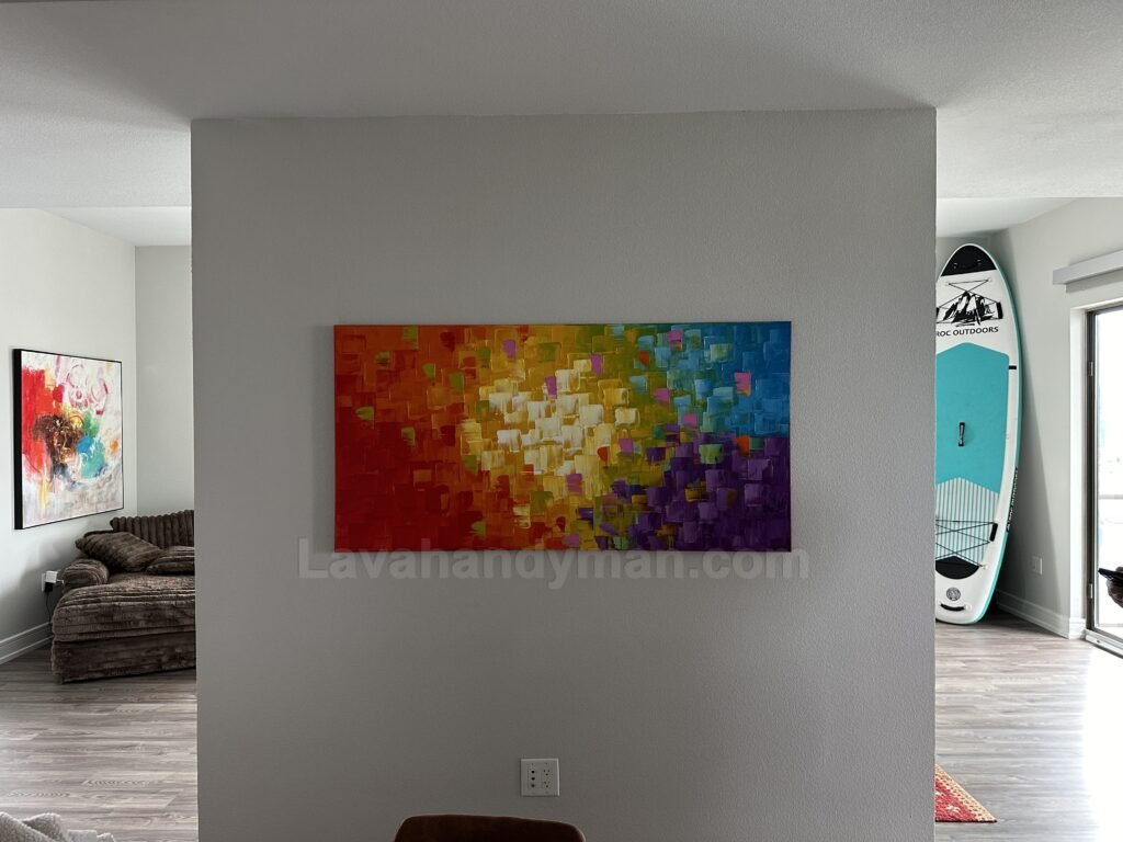 Adjust the Proper Height and Spacing for Wall Pictures-1